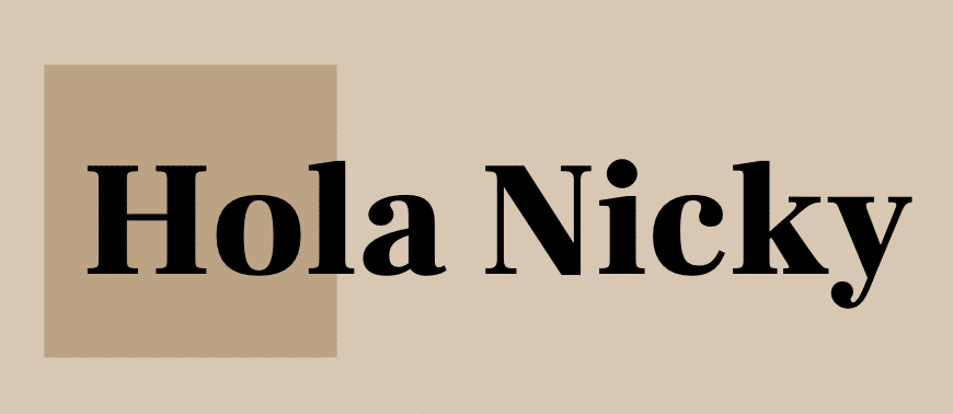 Sample Home Page - Holanicky